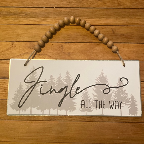 Holiday | Bogo New Wooden Hanging Plaque | Poshmark